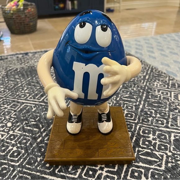 M&M'S | Toys | Vintage 991 Mm Candy Dispenser Blues Cafe Blue Mm Mars ...